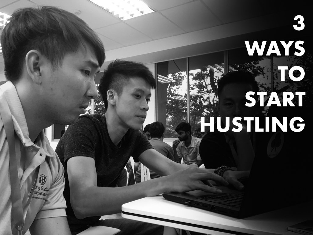 3 Ways to Hustle | The Lean Startup Methodology | TreeDots